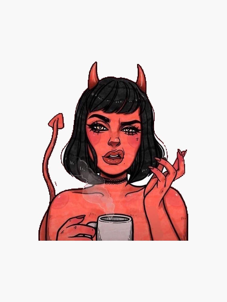 "she devil" Sticker for Sale by mkaitlyngore | Redbubble