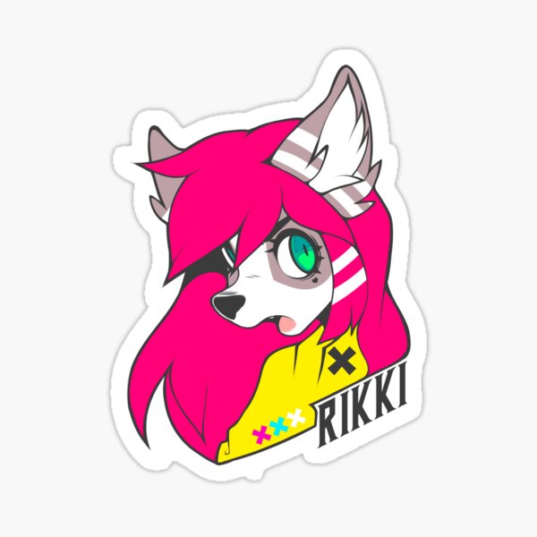 "Cool Rikki" Sticker for Sale by derpah | Redbubble