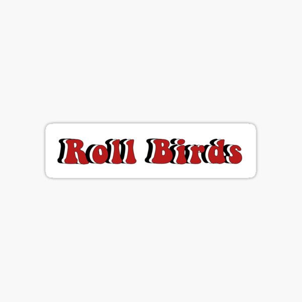 "Roll Birds - ISU" Sticker by egilmo6 | Redbubble