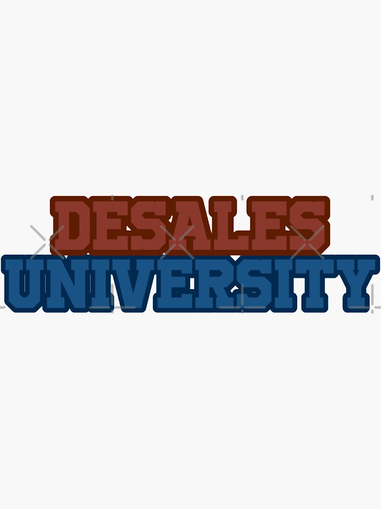 "desales university" Sticker by ari-yen | Redbubble