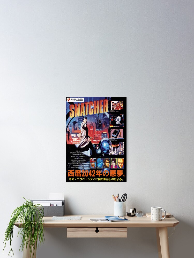 "Snatcher Poster Version 1" Poster for Sale by jviloria8581 | Redbubble