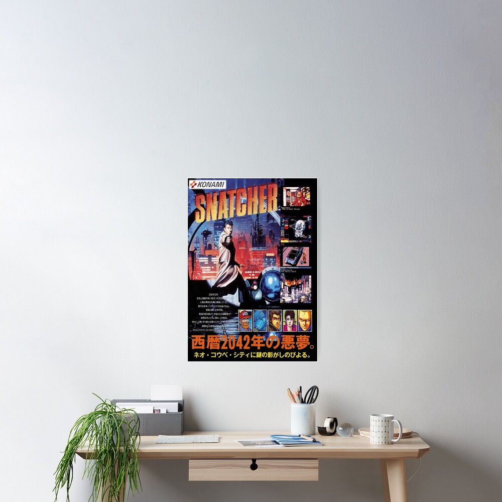 "Snatcher Poster Version 1" Poster for Sale by jviloria8581 | Redbubble