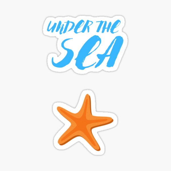 "Under The Sea" Sticker by luisp96 | Redbubble