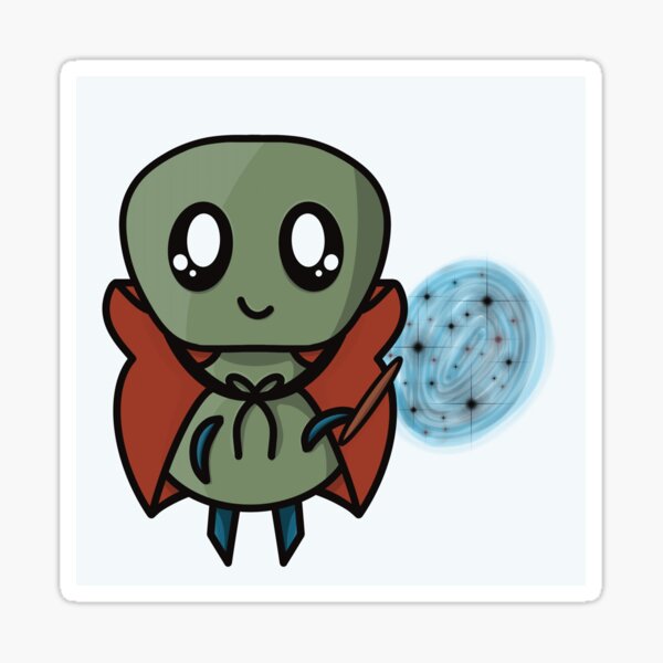 "Small Wizard" Sticker for Sale by WidgetDesigns | Redbubble