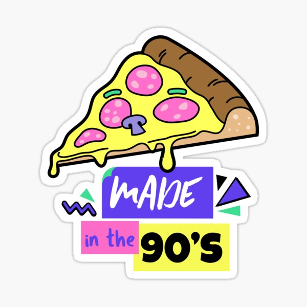 Made In The 90s Stickers | Redbubble