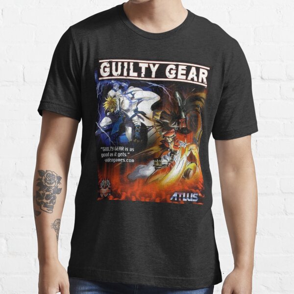 "Guilty Gear Ps1" T-shirt for Sale by Neoblood | Redbubble | guilty t ...