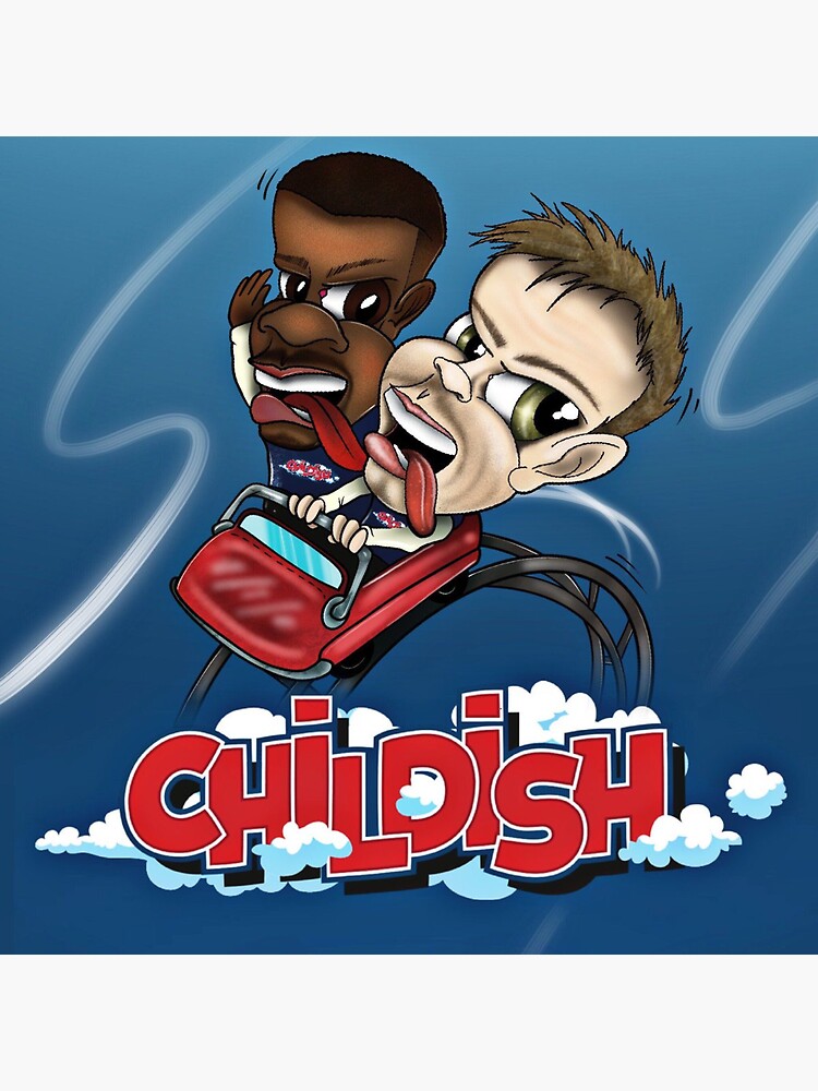 "TGFbro Childish Cartoon" Sticker for Sale by Jauvo | Redbubble