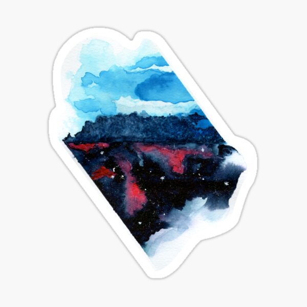 "Upside down" Sticker by MilieAquarelle | Redbubble