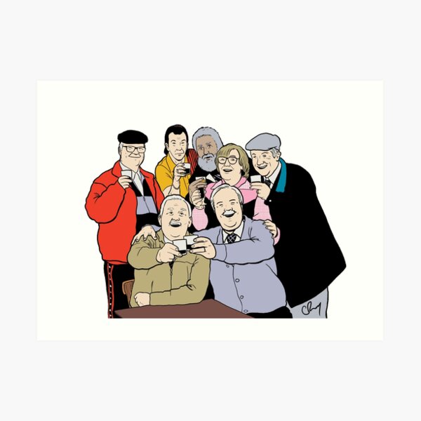 "Still Game (Colour)" Art Print for Sale by littlefence | Redbubble