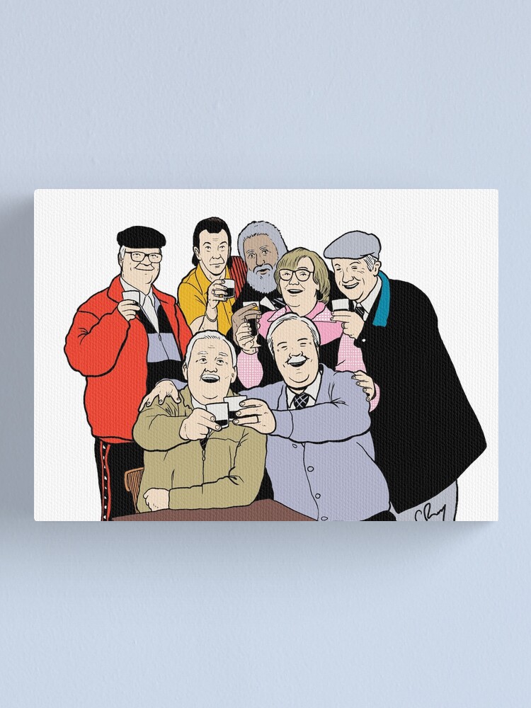 "Still Game (Colour)" Canvas Print for Sale by littlefence | Redbubble