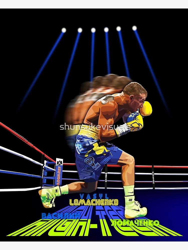 Poster « Vasyl Lomachenko », par shunsukevisuals | Redbubble
