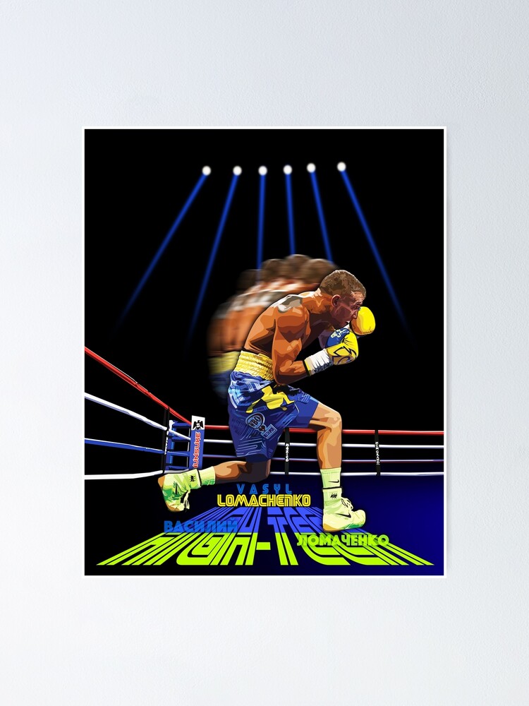 Poster « Vasyl Lomachenko », par shunsukevisuals | Redbubble