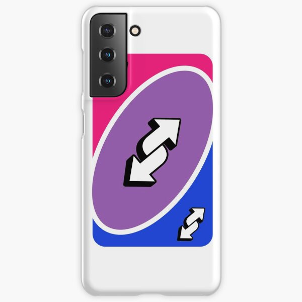 "LGBTQ+ Uno Reverse Card - Bisexual" Samsung Galaxy Phone Case for Sale ...