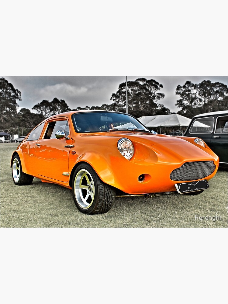 "Orange Morris Mini Jem" Art Print for Sale by Ferenghi | Redbubble