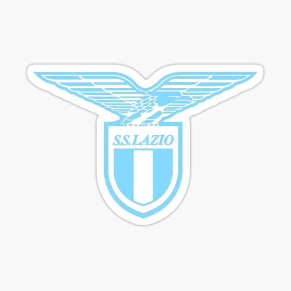 "SS Lazio Logo Blue" Sticker by lorokaka | Redbubble