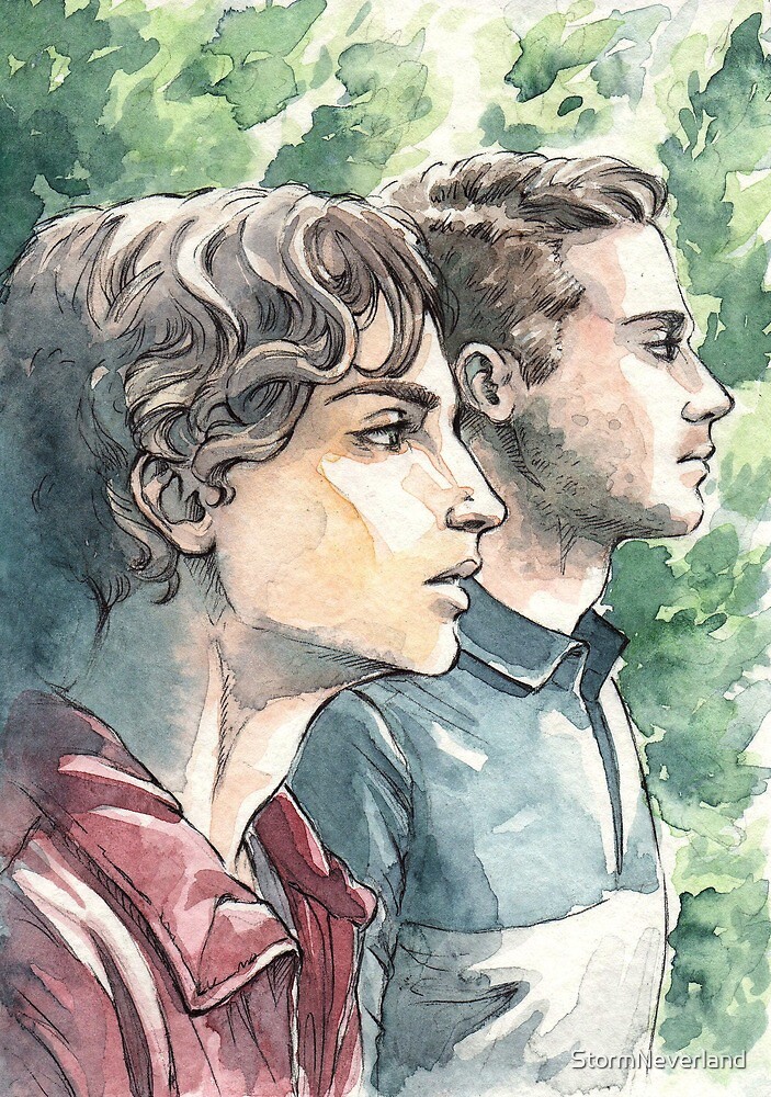 "Cmbyn Elio x Oliver" by StormNeverland | Redbubble