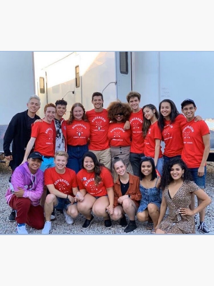 "cast of hsmtmts" Sticker for Sale by paytenss | Redbubble