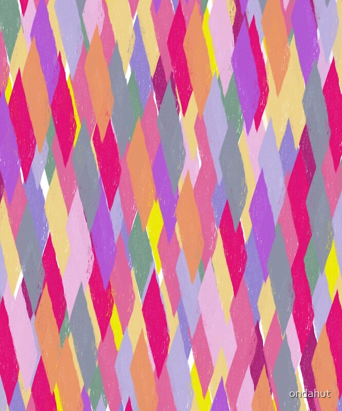 "Multicolor Pattern Mosaic Print Texture" by ondahut | Redbubble