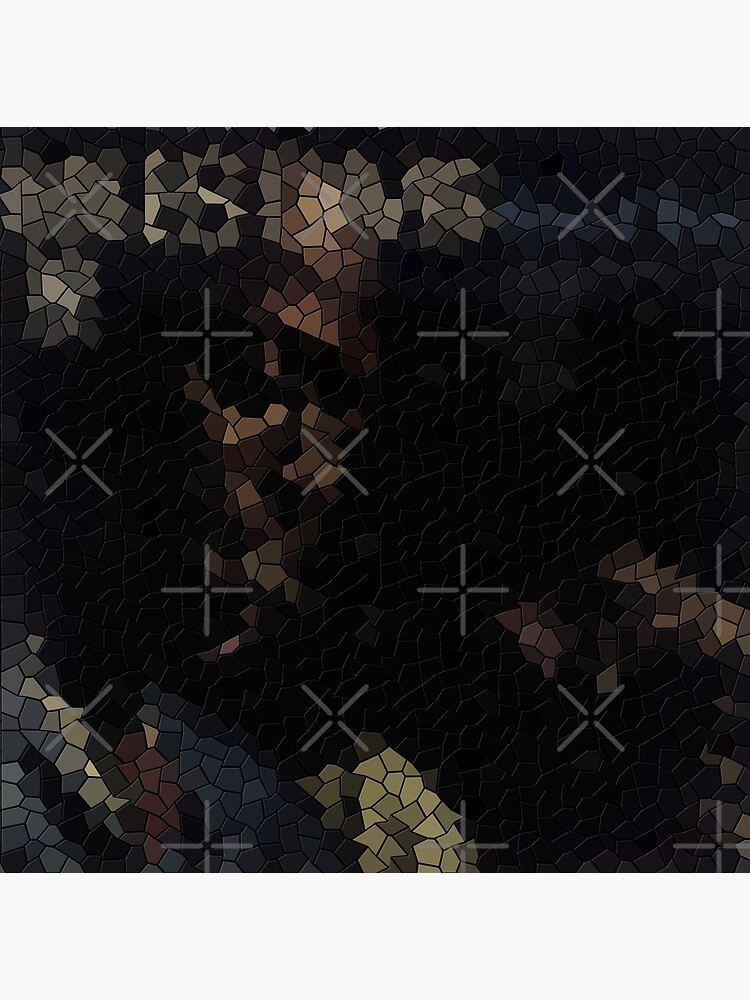 "Miles Davis Kinda Blue Stained Glass" Photographic Print by Logo-A ...