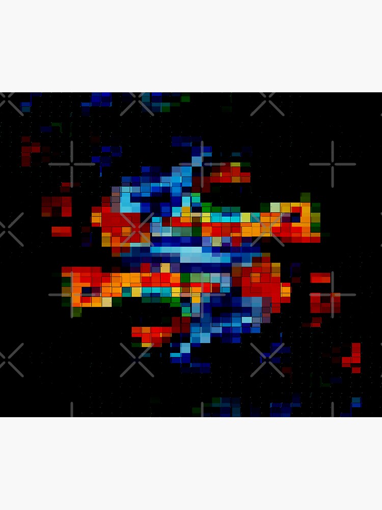 "Retro 8 Bit Alien Spacecraft Explosion (Vintage Game Sprites - Pixel ...