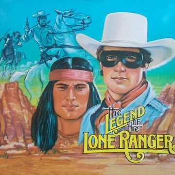 "Lone Ranger" Sticker for Sale by holidays4you | Redbubble