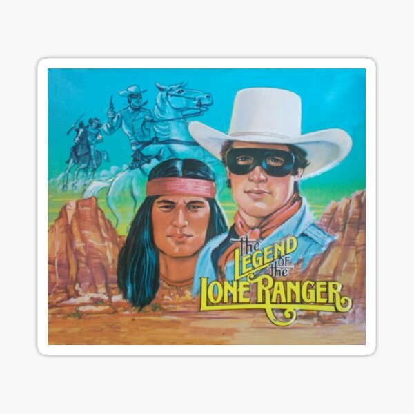 "Lone Ranger" Sticker for Sale by holidays4you | Redbubble