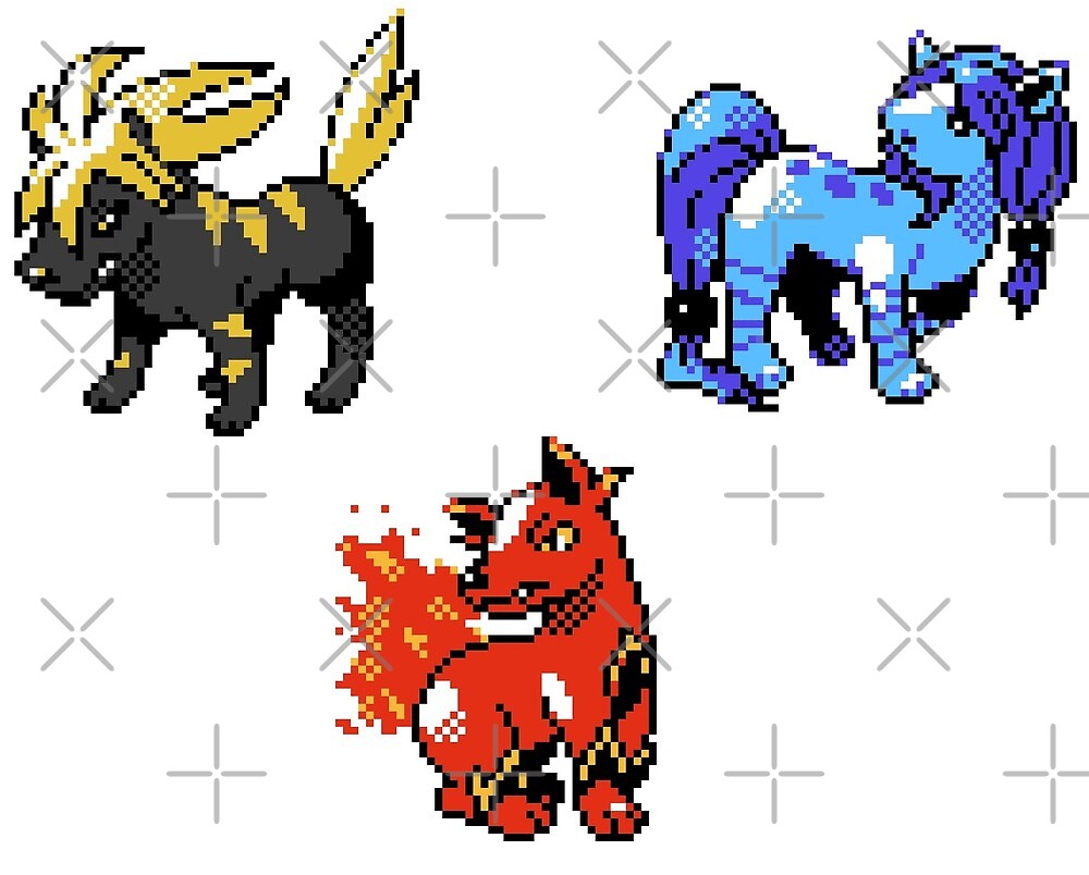 "Rai, Sui and En" by Highrool | Redbubble