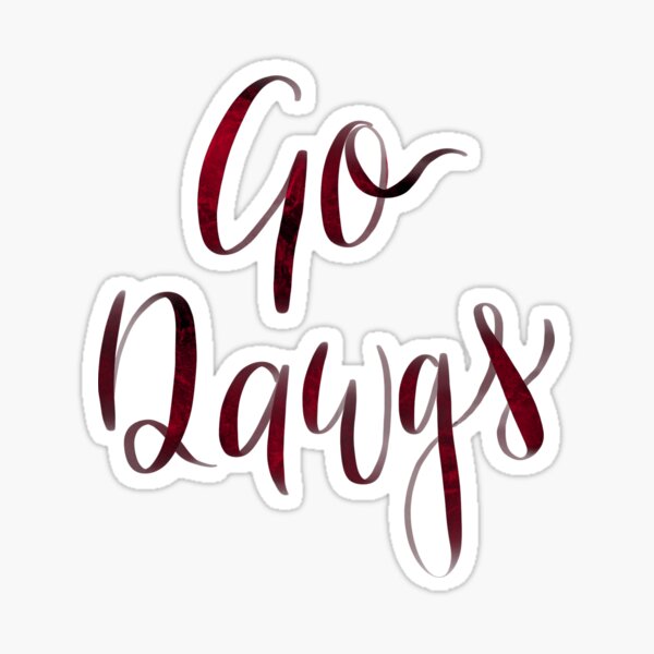 Georgia Bulldogs Stickers | Redbubble