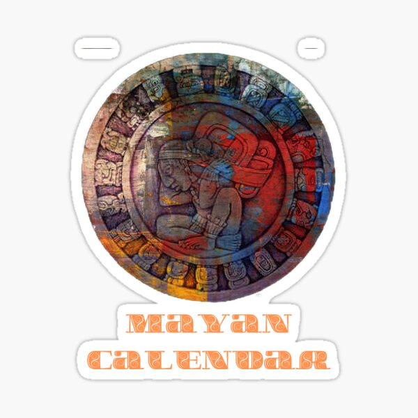 "Mayan Calendar" Sticker for Sale by joseech | Redbubble
