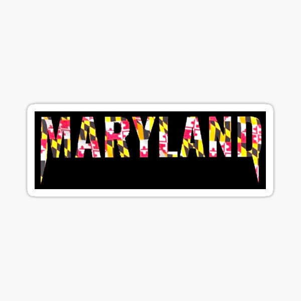 "Maryland Girls Tour UMD" Sticker by kenzbook | Redbubble