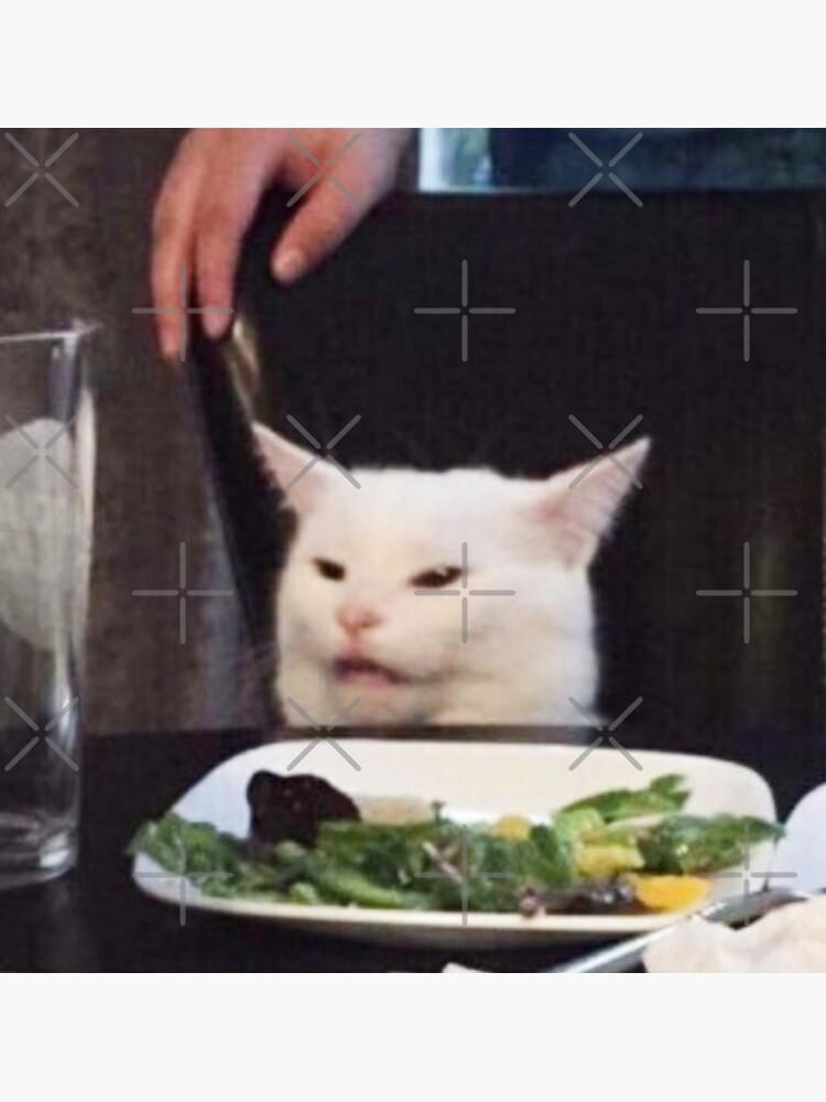 "smudge cat meme" Poster for Sale by marisvi17 | Redbubble