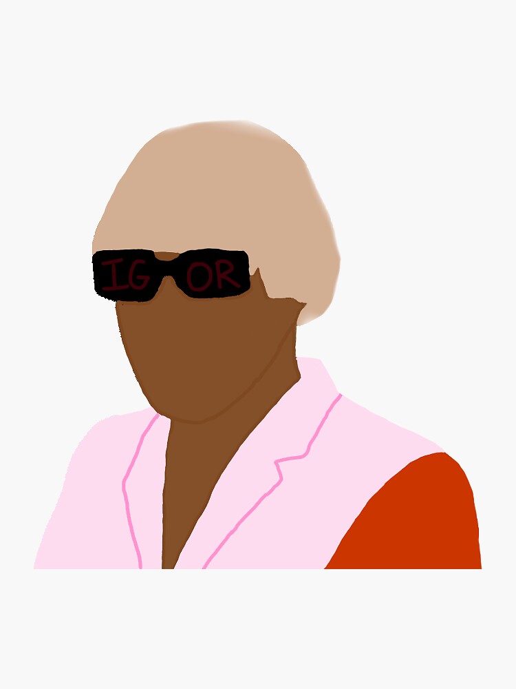 "igor colored silhouette" Sticker for Sale by lcvefelix | Redbubble