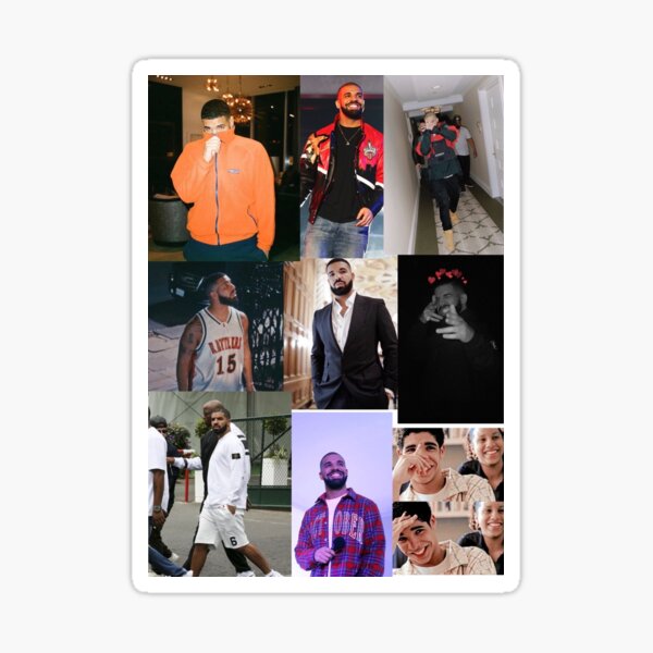 "Drake " Sticker by Sofiaherrera27 | Redbubble