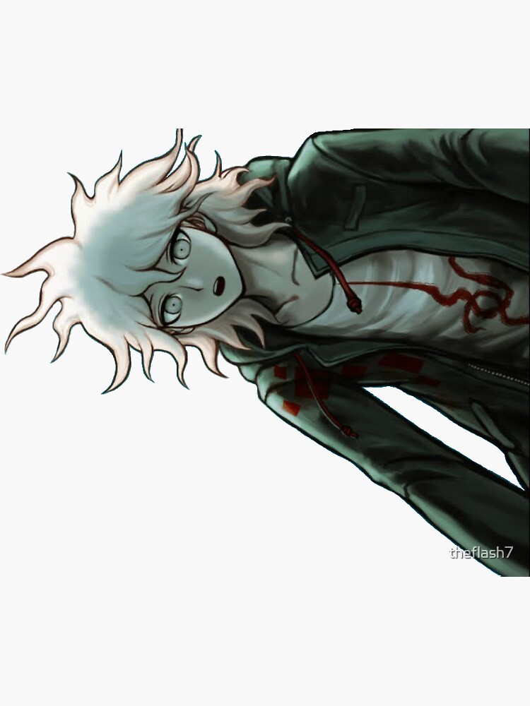"Nagito Komaeda Prologue" Sticker for Sale by theflash7 | Redbubble