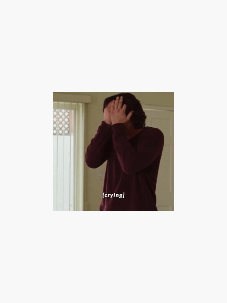 "Adam Driver Crying Meme" Sticker for Sale by odidonato | Redbubble