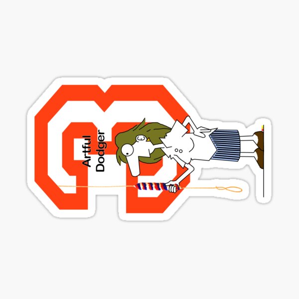 "Bell Ringing Artful Dodger" Sticker by Grandsire | Redbubble