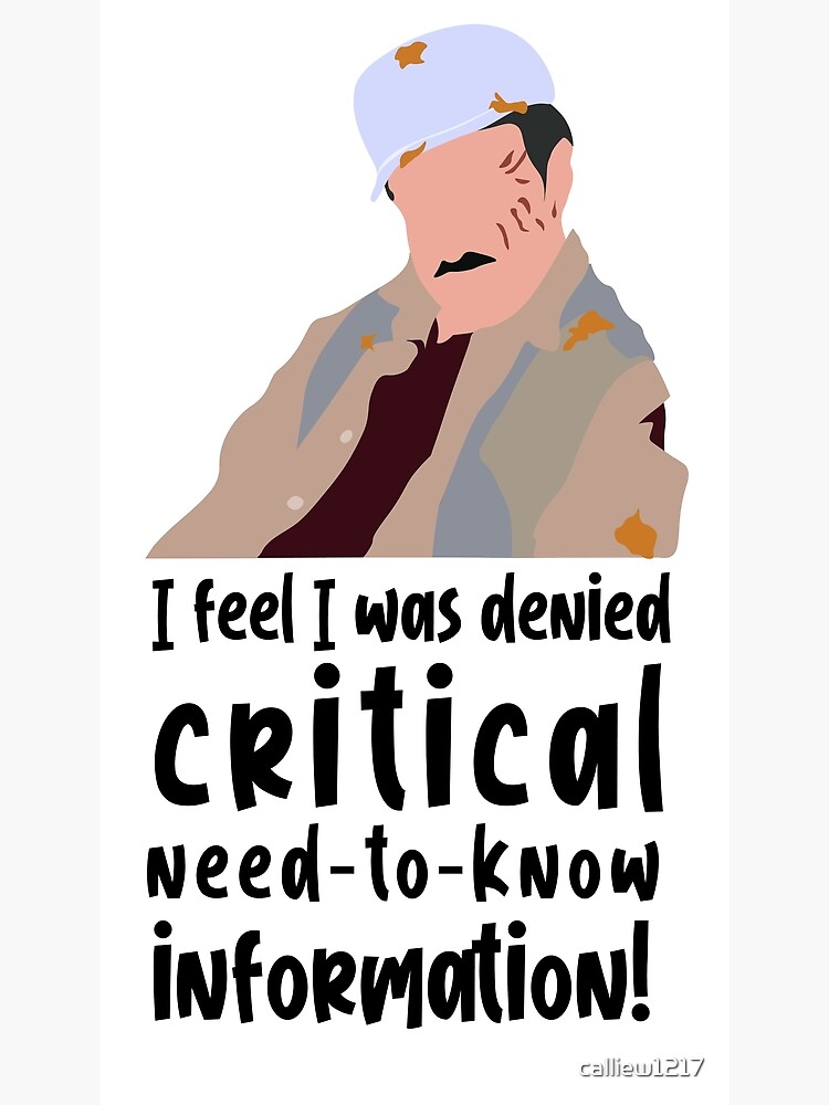 "I feel i was denied critical need to know information" Photographic ...