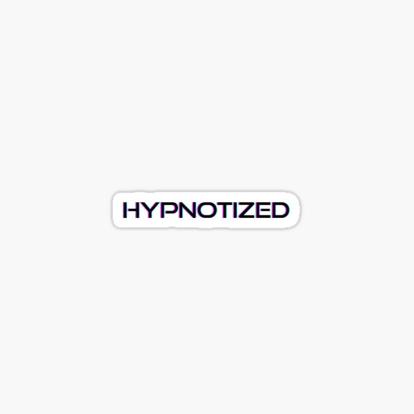 "Hypnotized" Sticker for Sale by jackknite | Redbubble