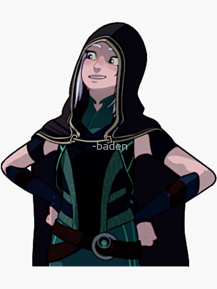 "human rayla" Sticker for Sale by -baden | Redbubble