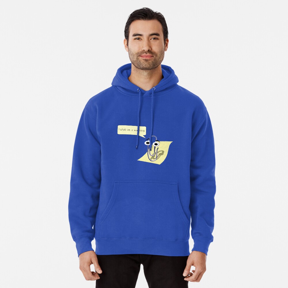 "Clippy Warning" Sticker for Sale by mappsart | Redbubble