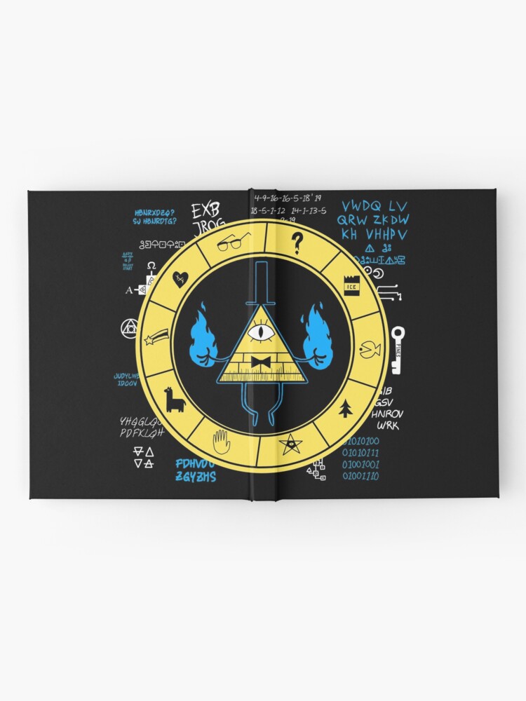 "Gravity Falls - Bill Cipher Zodiac" Hardcover Journal for Sale by ...