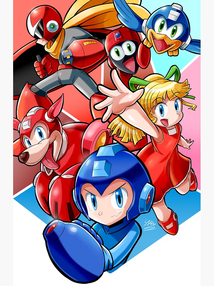 "Mega Crew" Sticker for Sale by StaticBlu | Redbubble