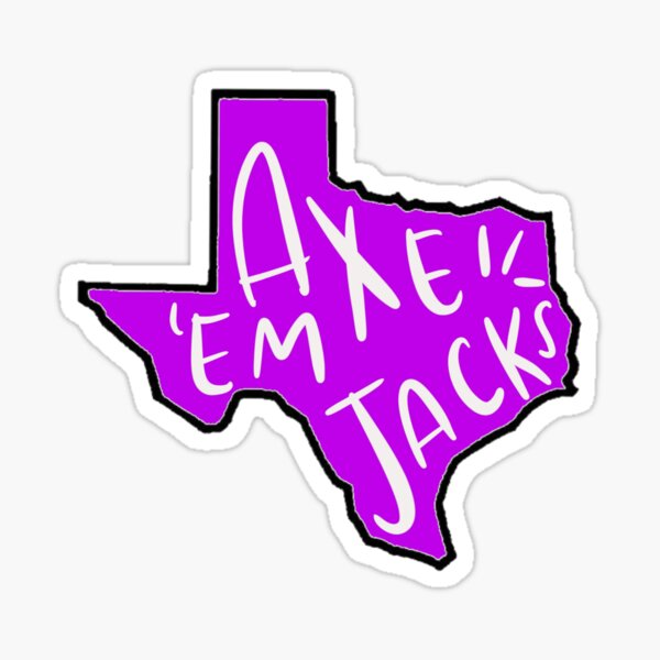 " SFA axe em jacks" Sticker by maddiepar | Redbubble