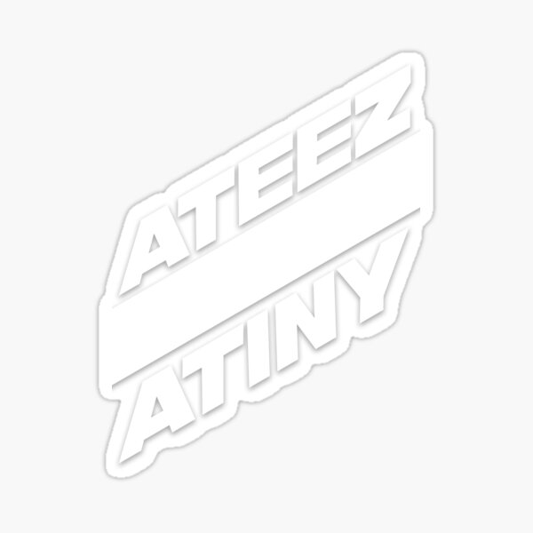 "Ateez - Atiny" Sticker for Sale by 95amy | Redbubble