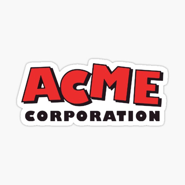 Acme Stickers | Redbubble