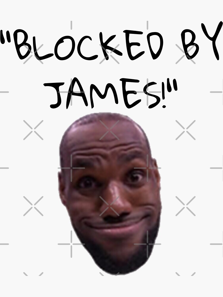"BLOCKED BY JAMES - Lebron James block on Andre Iguodala in the 2016 ...
