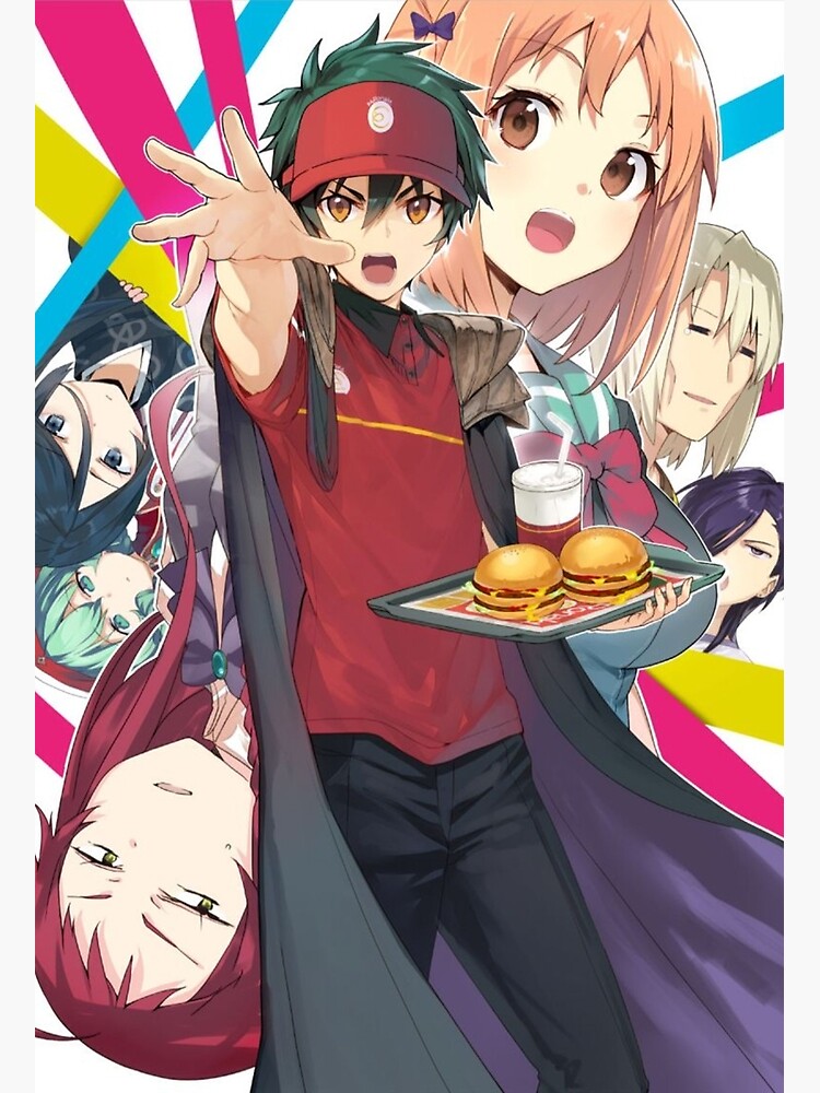 "Devil is a Part Timer - Maou / Emi / Chiho" Poster by Lawliet1568 ...