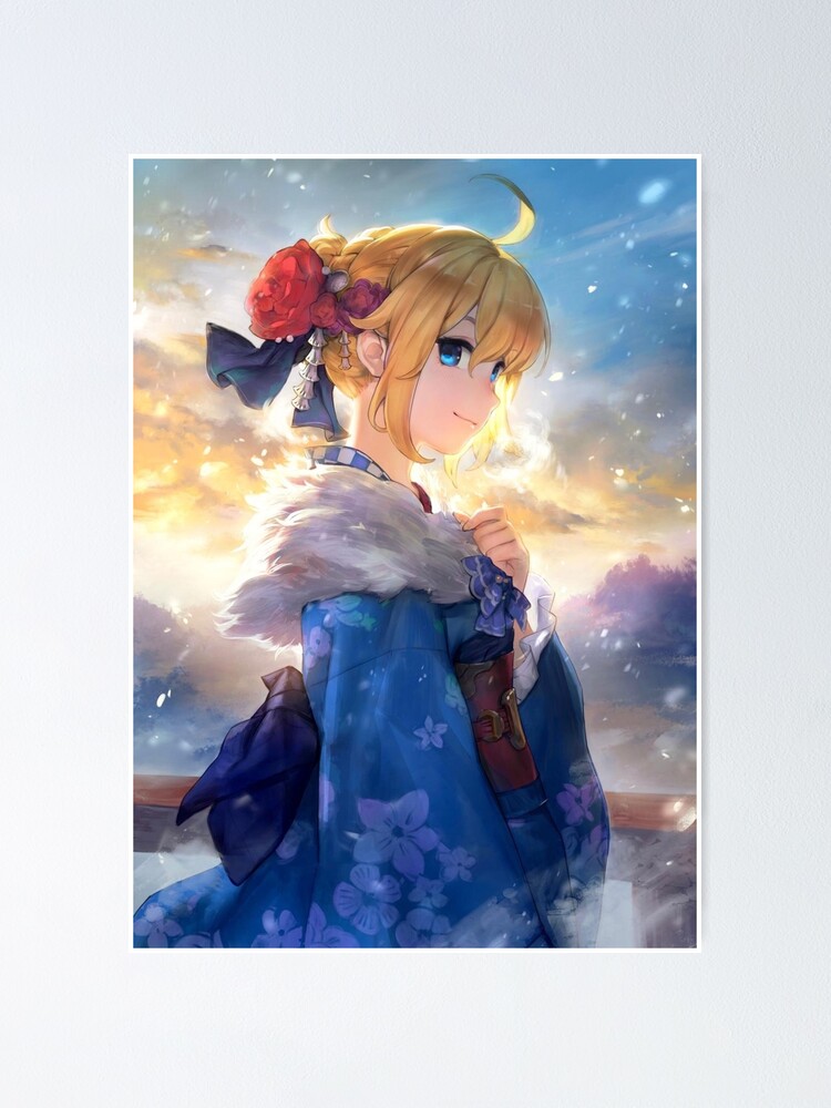 "Fate - Saber" Poster by Lawliet1568 | Redbubble