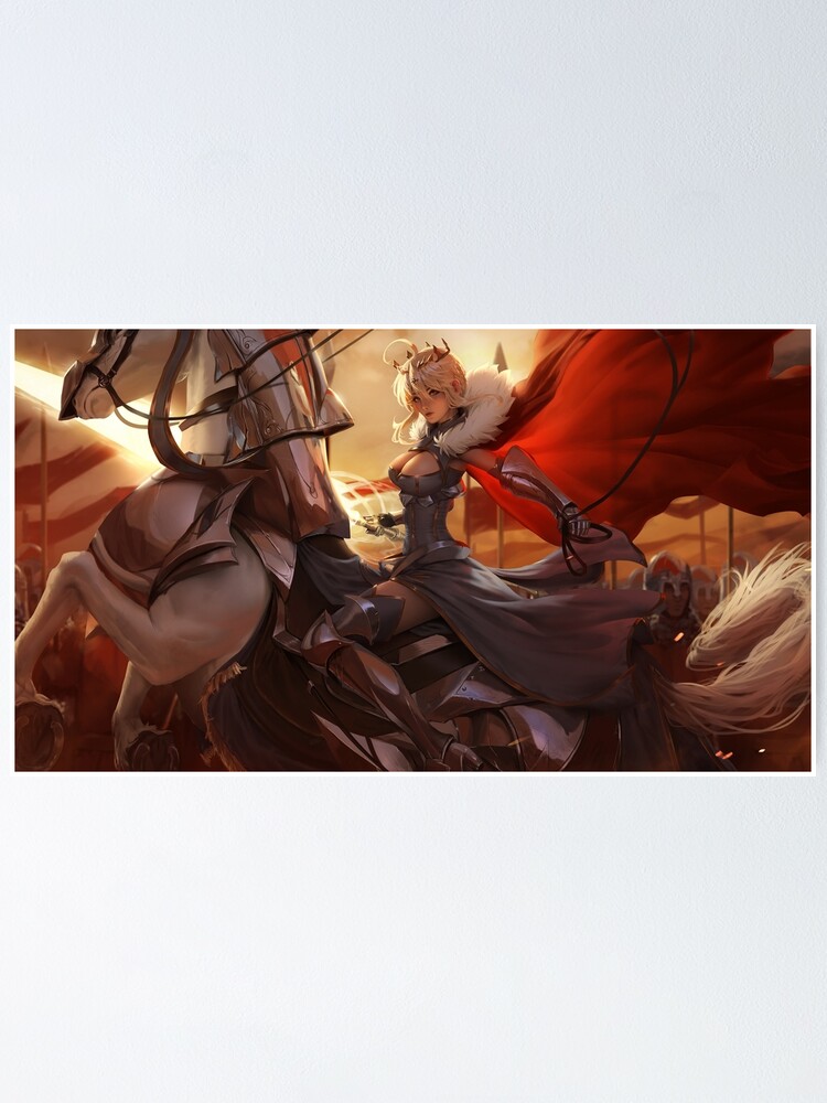 "Fate - Saber" Poster by Lawliet1568 | Redbubble
