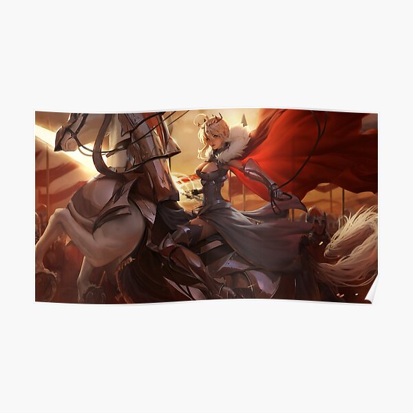 "Fate - Saber" Poster by Lawliet1568 | Redbubble